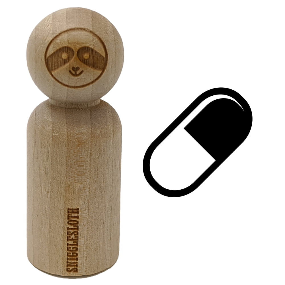Pill Medicine Rubber Stamp for Scrapbooking Crafting Stamping - Small 3 ...