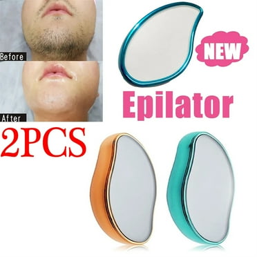 Hair Eraser Crystal Nanoglass Physical Hair Remover Stone Painless ...