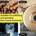 Grinding Wheel Wood Carving Disc, Upgraded Thickened Fast-Cut Angle ...