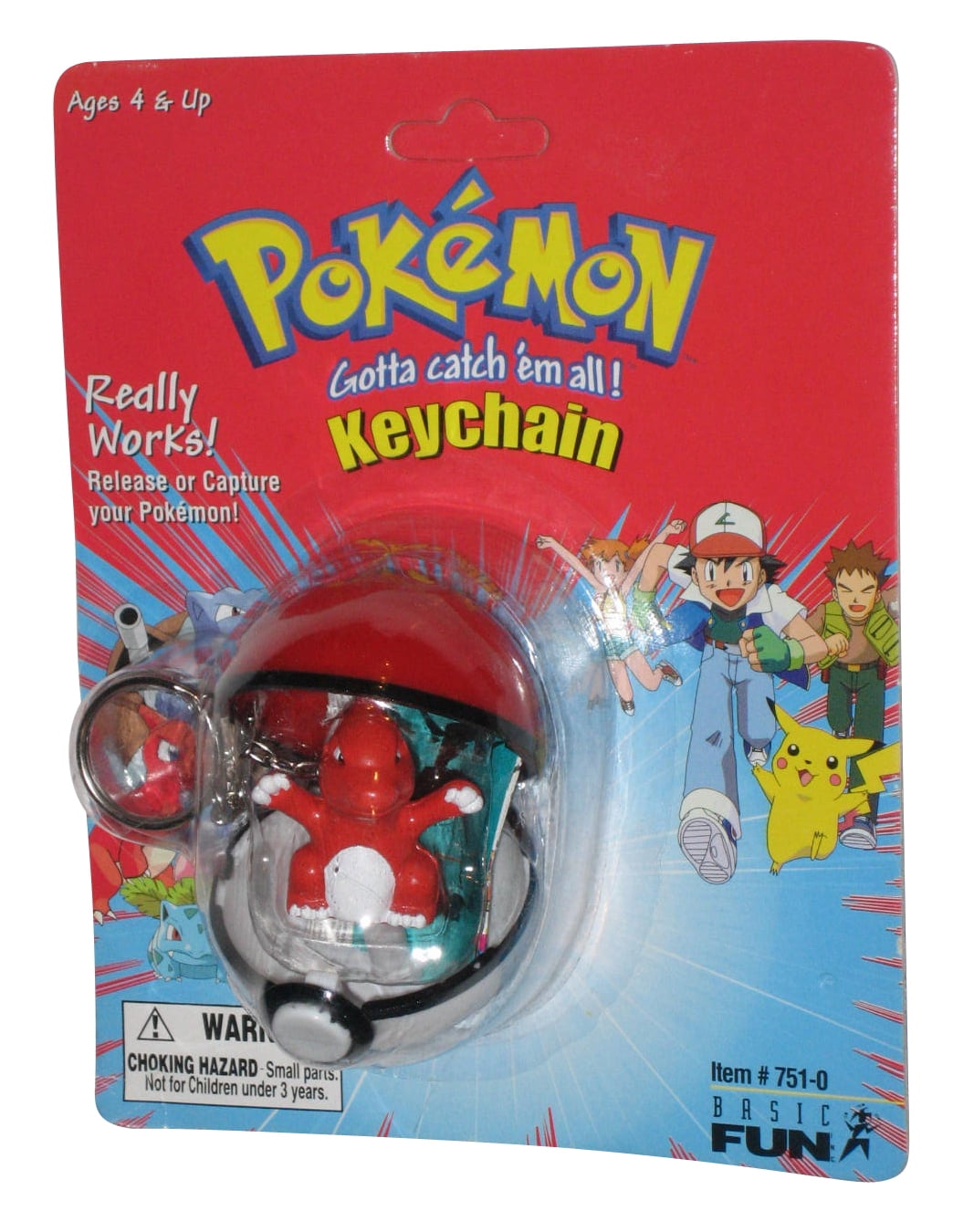 Pokemon Pokeball Keychain