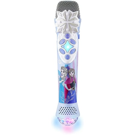 KSCD Disney Frozen Karaoke Microphone with Bluetooth Speaker, Wireless ...