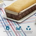 Disposable Paper Plumcake Molds – 5.78 Inch x 2.55 Inch Baking Mold Set ...