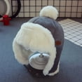 0-2 Years Fleece Unisex Toddler and Baby Trapper Hat, Cold-Weather Hat ...