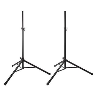 Pyle Pro Adjustable Extending Height Tripod Speaker Stand Holder Mount, 2-Pack - Walmart.com
