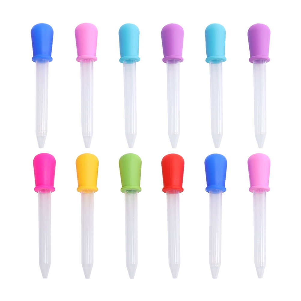 12pcs Medicine Dropper Silicone Dropper Portable Dropper Feeding ...