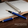 BEILUNER Luxury Rollerball Pen, 24K Gold Trim, Unique & Fancy Design ...