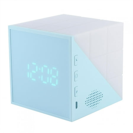 Voice Control Clock, Indoor Lighting Led Alarm Clock Digital Alarm ...