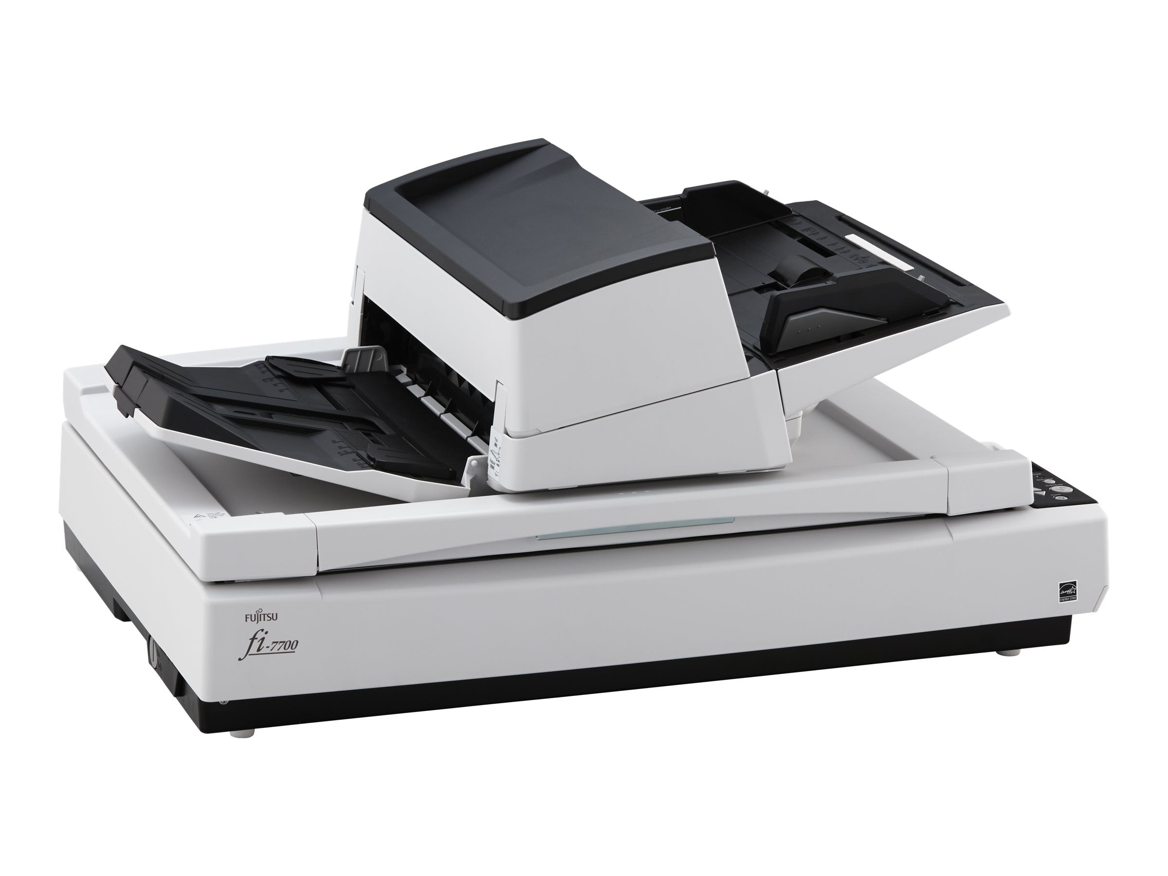 Fujitsu Fi 7700 Document Scanner Triple Ccd Duplex Arch B 600 Dpi X 600 Dpi Up To