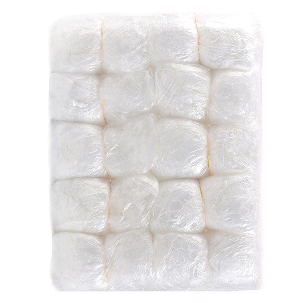 Hydreachca 100pcs Disposable Shower Caps For General Users 31.5x19cm White 31.5x19cm