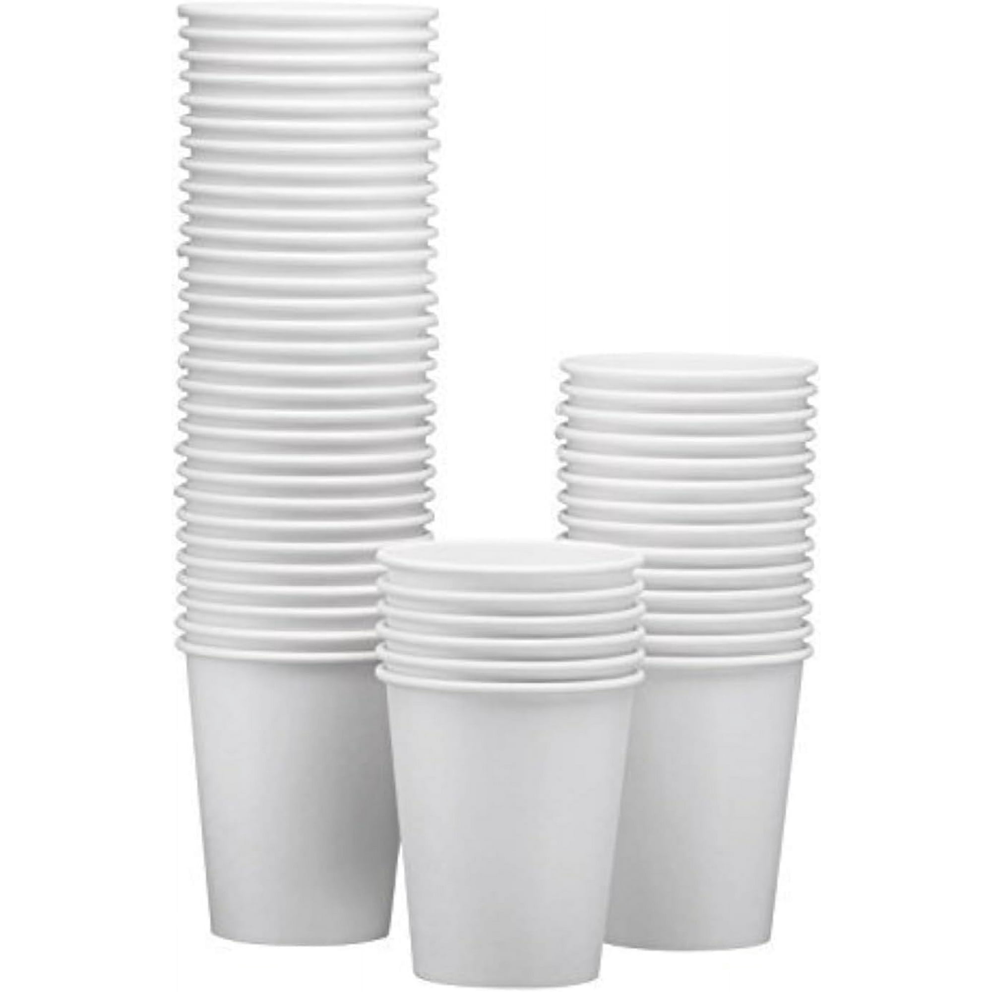 Click here for Funavi 100-Pack 8 Oz White Paper Cups - Leak Proof... prices