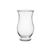 WGV Clear Taper Down Block Vase - 3.5" Wide x 9" Height, Good quality ...