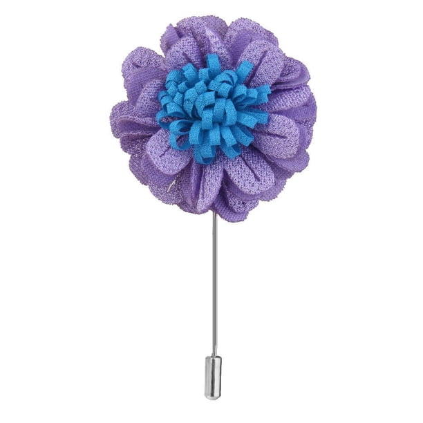 Broche de solapa de palo para el ojal hecho a mano, flor para fiesta de ...