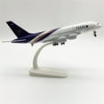 JIAHAOO Aviation Collectible Alloy Plane Model Thai Airways A380 1:400 ...