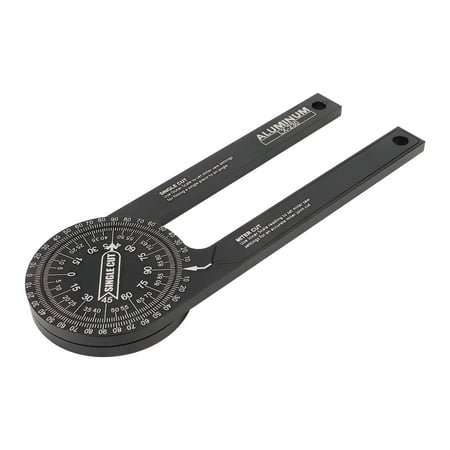 Angle Protractor, Portable O Shaped CNC Machined Etched Scale Aluminum ...