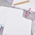 20 Sheets 5-Tab Binder Dividers A4 Paper Binder Dividers 11-Hole Punched Blank White Paper Index ...