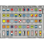 Set of 40 International Maritime Nautical Marine Signal Code Flags ...