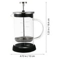 ONAPARTER Coffee Machine Espresso Machines for Home Glass Stainless ...