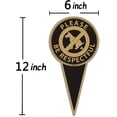 2026 new 12"x6" Double Sided No Pooping Dog Sign, Please Be Respectful ...