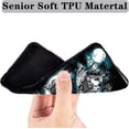 for Samsung Galaxy S24 Ultra Case,Black Soft TPU Silicone Shockproof ...
