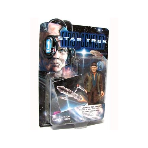 Star Trek First Contact Zefram Cochrane 6 inch Action Figure - Walmart ...