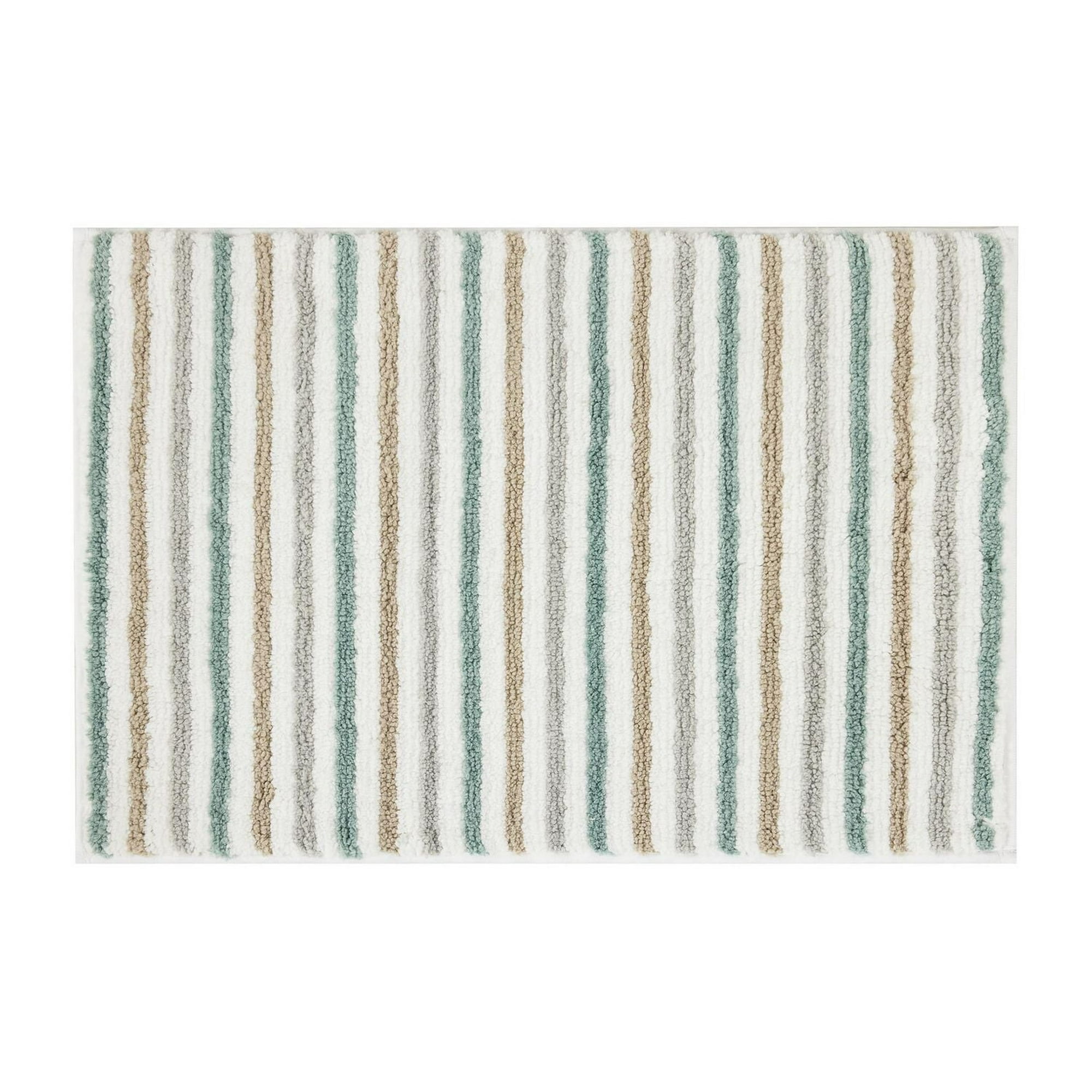 Click here for Mainstays Multi-Color Stripe Tufted 2 Piece Bath R... prices