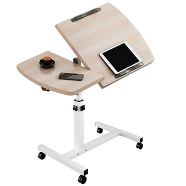 Drive Medical Adjustable Height Overbed Table with Wheels, Non-Tilt ...