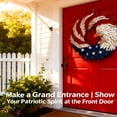 250th Anniversary Eagle Wreath, Patriotic 3D Eagle Wings Decoration for ...