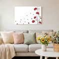 Red Flowers Canvas Wall Art 24