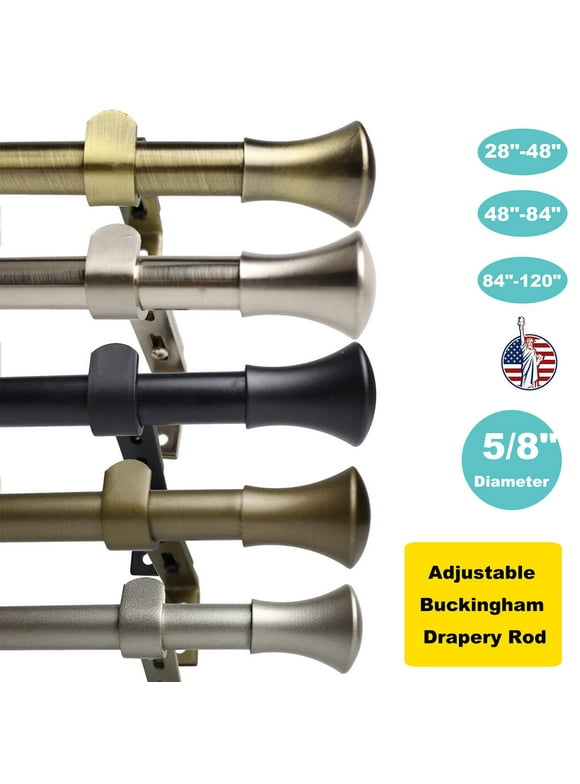 Gold Curtain Rods in Curtain Rods - Walmart.com