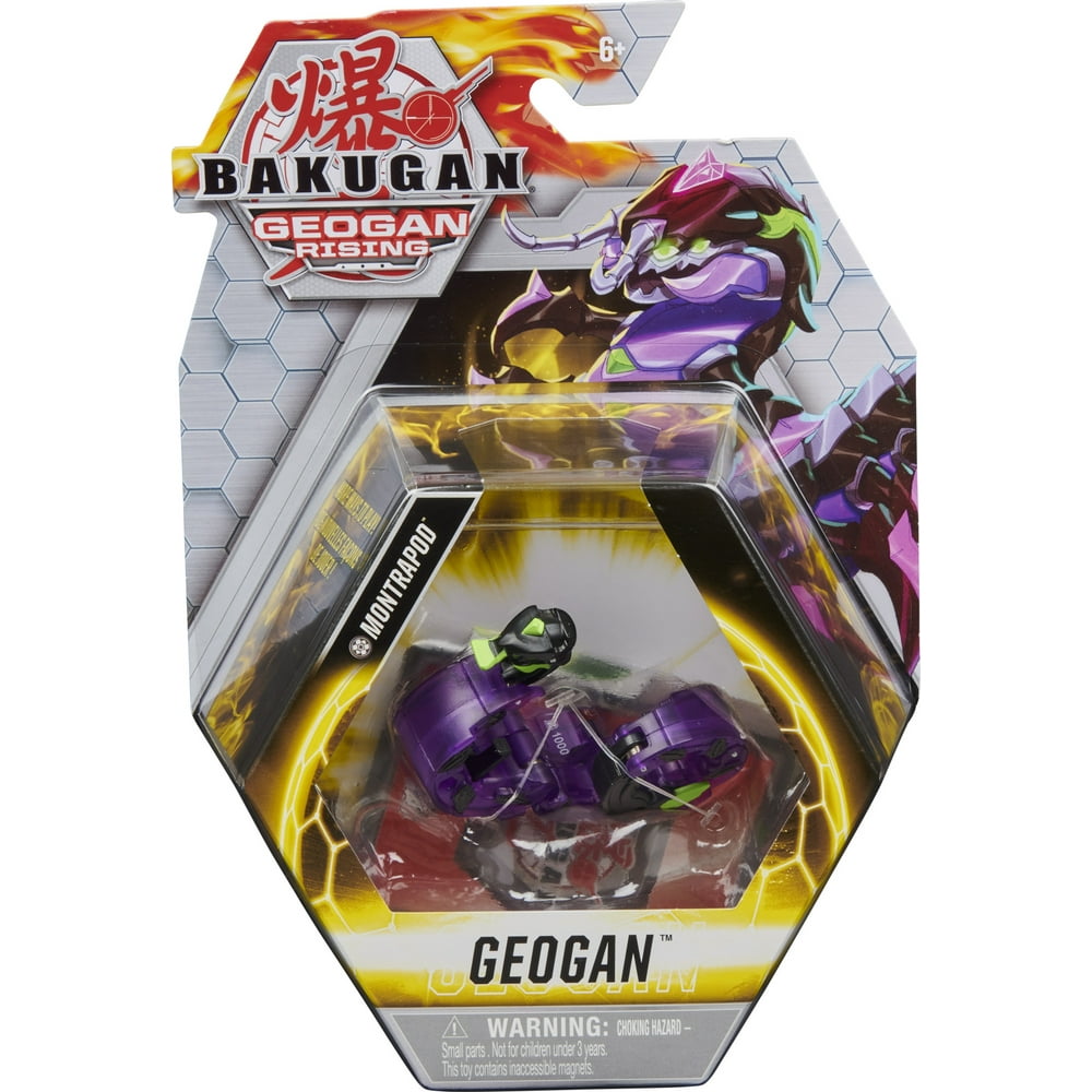 Bakugan Geogan, Montrapod, Geogan Rising Collectible Action Figure and ...
