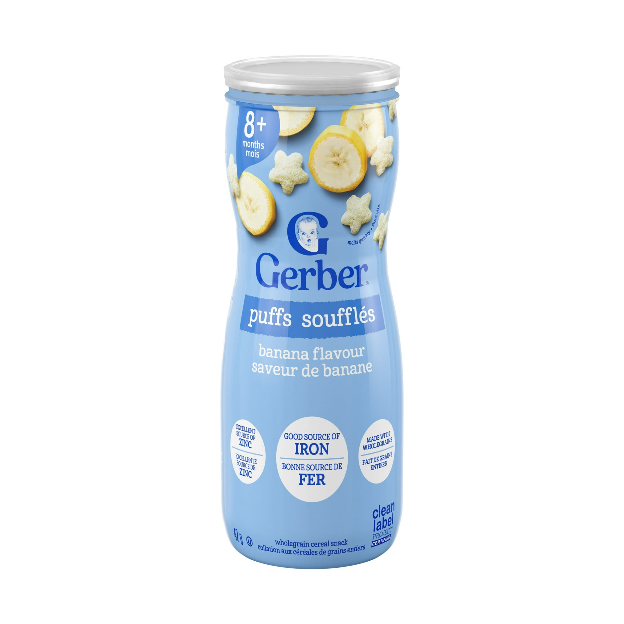 Click here for Gerber Puffs  Banana  Baby Snacks 42 G prices
