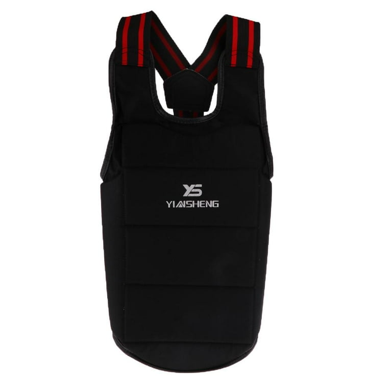 Karate Chest Guard Vest Boxing Karate Breast Protector Chest Guard For