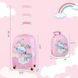 Infans 2PC Toddler Travel Baggage - Kids Carry On Luggage Set with ...