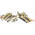 544 Piece Mega Tank Super Military Army Canon Building Blocks, BB-544 ...