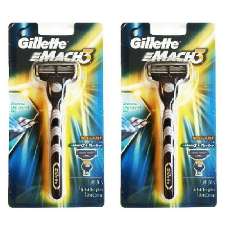 Gillette Mach3 Razor Blade Handle (Pack of 2) - Walmart.ca