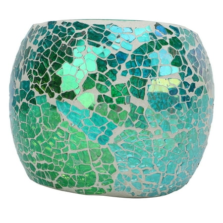 Mosaic Tea Light Holder, European Style Warm Ambience Tealight Candle ...