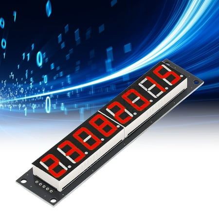 Demonsen LED Display Tube,8 Digit Tube LED 7 Segment Display Module ...