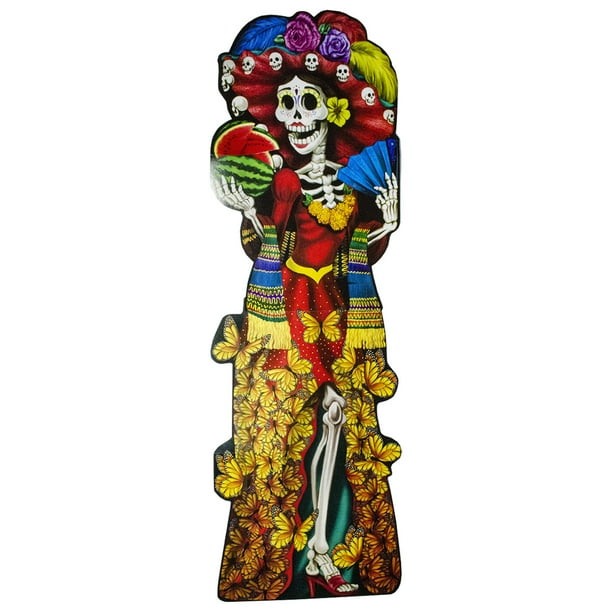 Figura Esqueleto Catrina Monarca Para Armar Adorno Día De Muertos ...