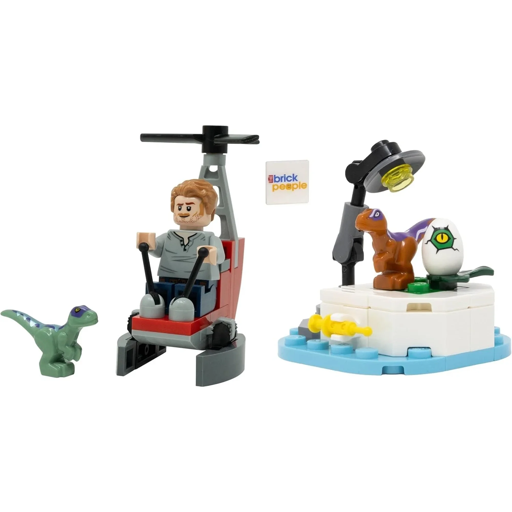 Click here for Lego Jurassic World: Owen Minifigure With Helicopt... prices