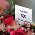 3drose, Image of Words Keep Calm and Enjoy Chanukah in Blue with Star ...