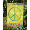 Carolines Treasures SB3101GF Artsy Peace Flag Garden Size Small ...