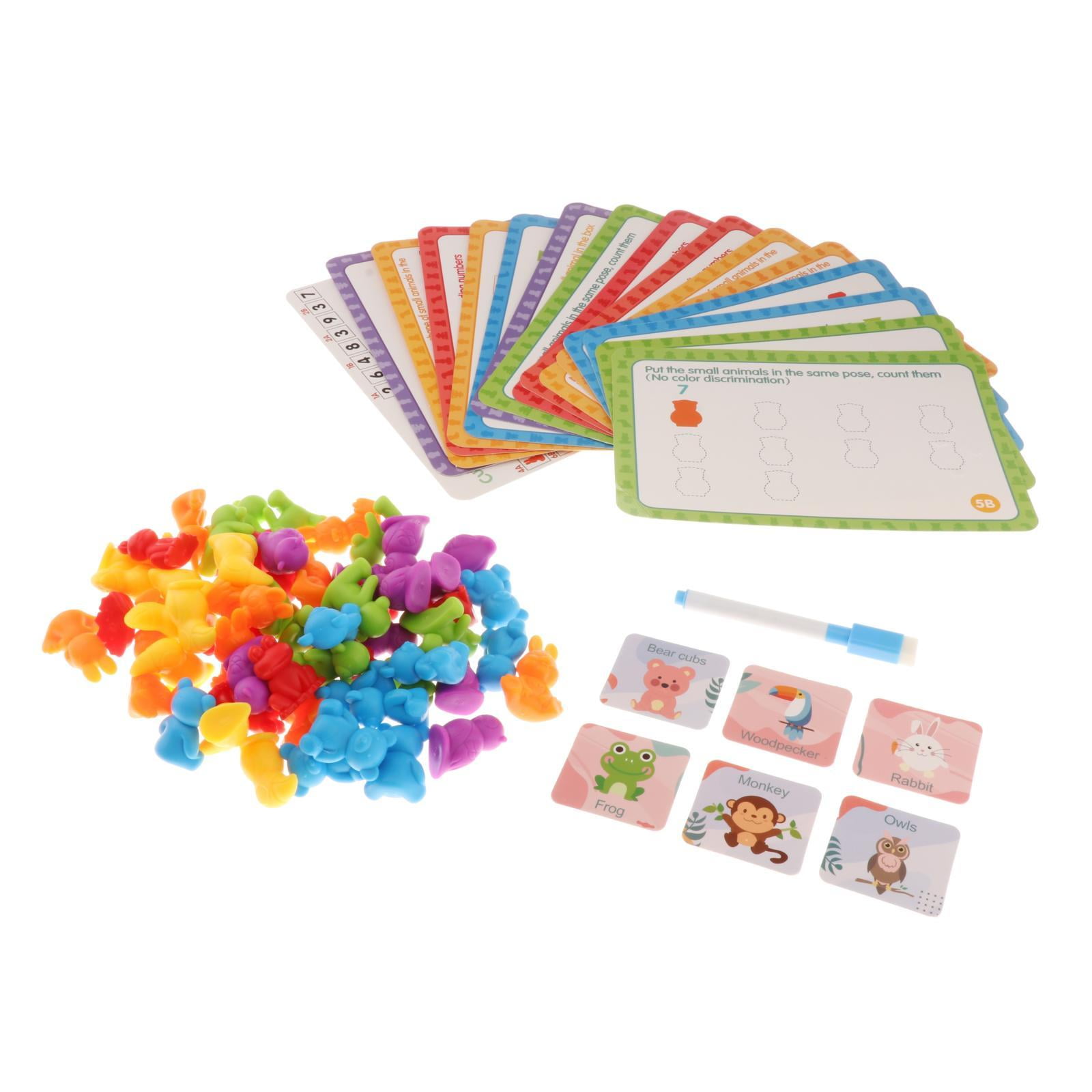 Count Math Games 89PCS Juguetes de Aprendizaje para Niños Juguetes ...