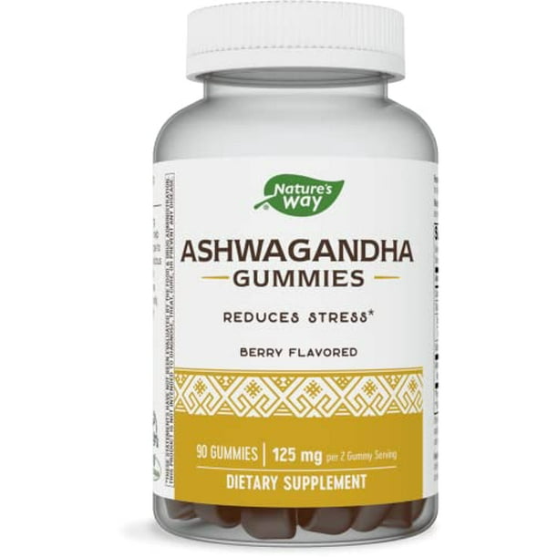 Suplemento Nature's Way Ashwagandha Stress Gomies 90 unidades | Bodega ...