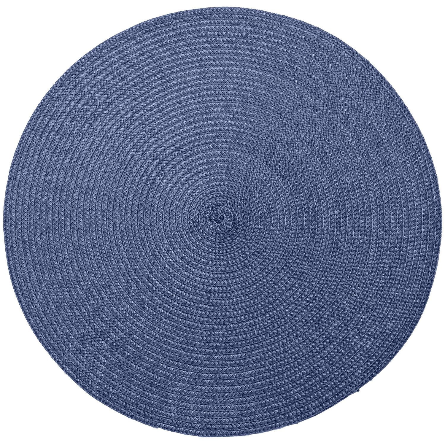 Click here for Hometrends Round Solid Woven Placemat 15 In. X 15... prices