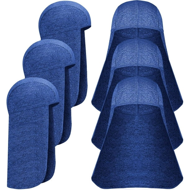 HSHDLDF 6 Pieces Hard Hat Sun Shade Neck Shade for Hard Hat Quick Dry ...