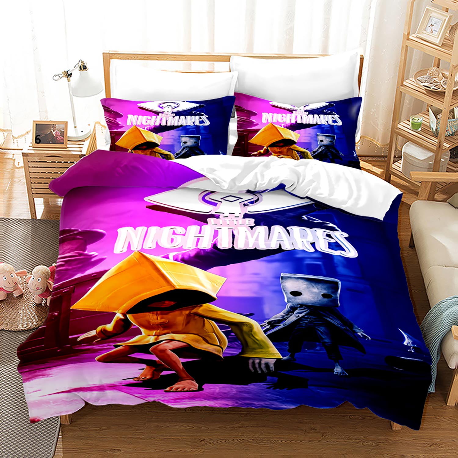 Click here for Yingd New Little Nightmares Bedding Set Single Twi... prices