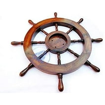 Wooden Ship Wheel Wall Decor - Walmart.com