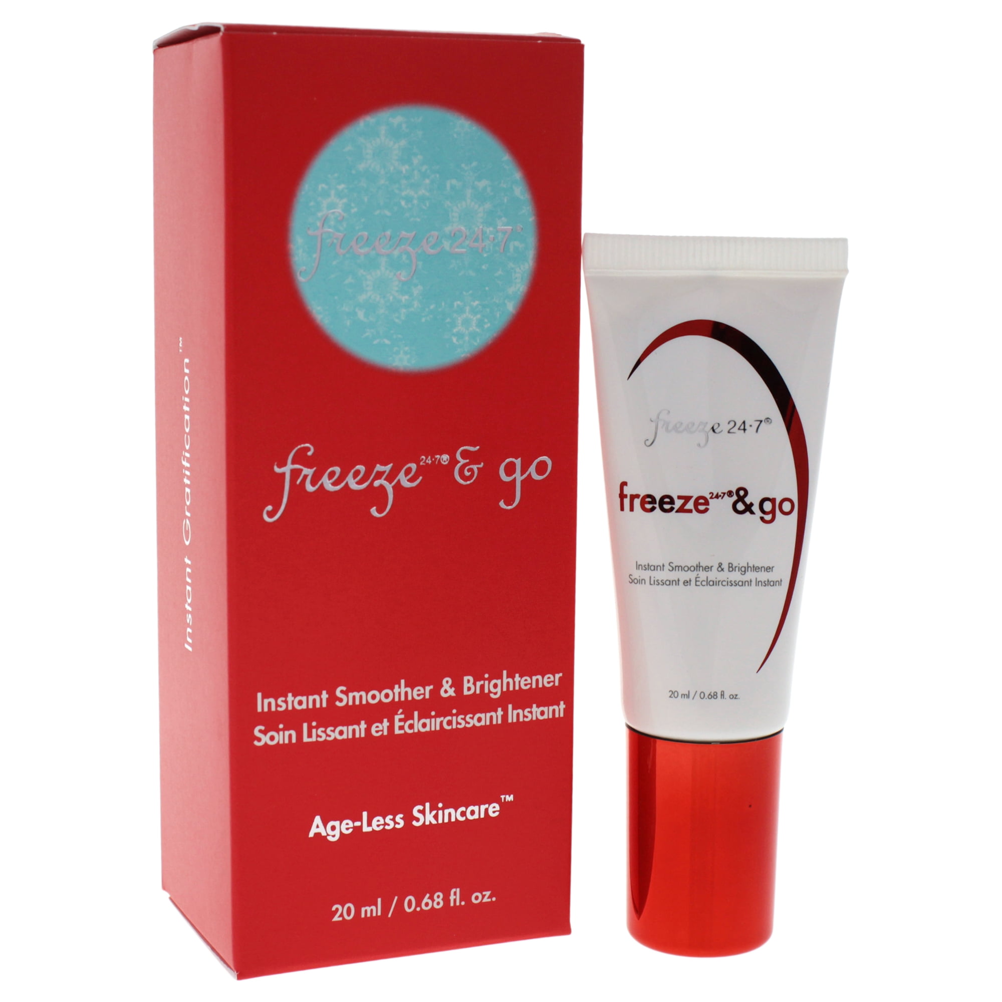 Freeze 24.7 Freeze & Go Instant Smoother & Brightener Cream - 0.68 oz ...