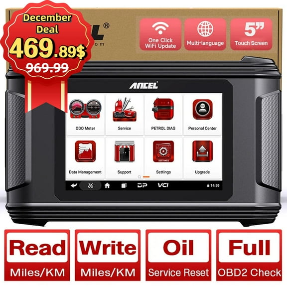 OBDPROG M500 Mileage Odometer Correction Diagnostic Adjustment Mileage ...