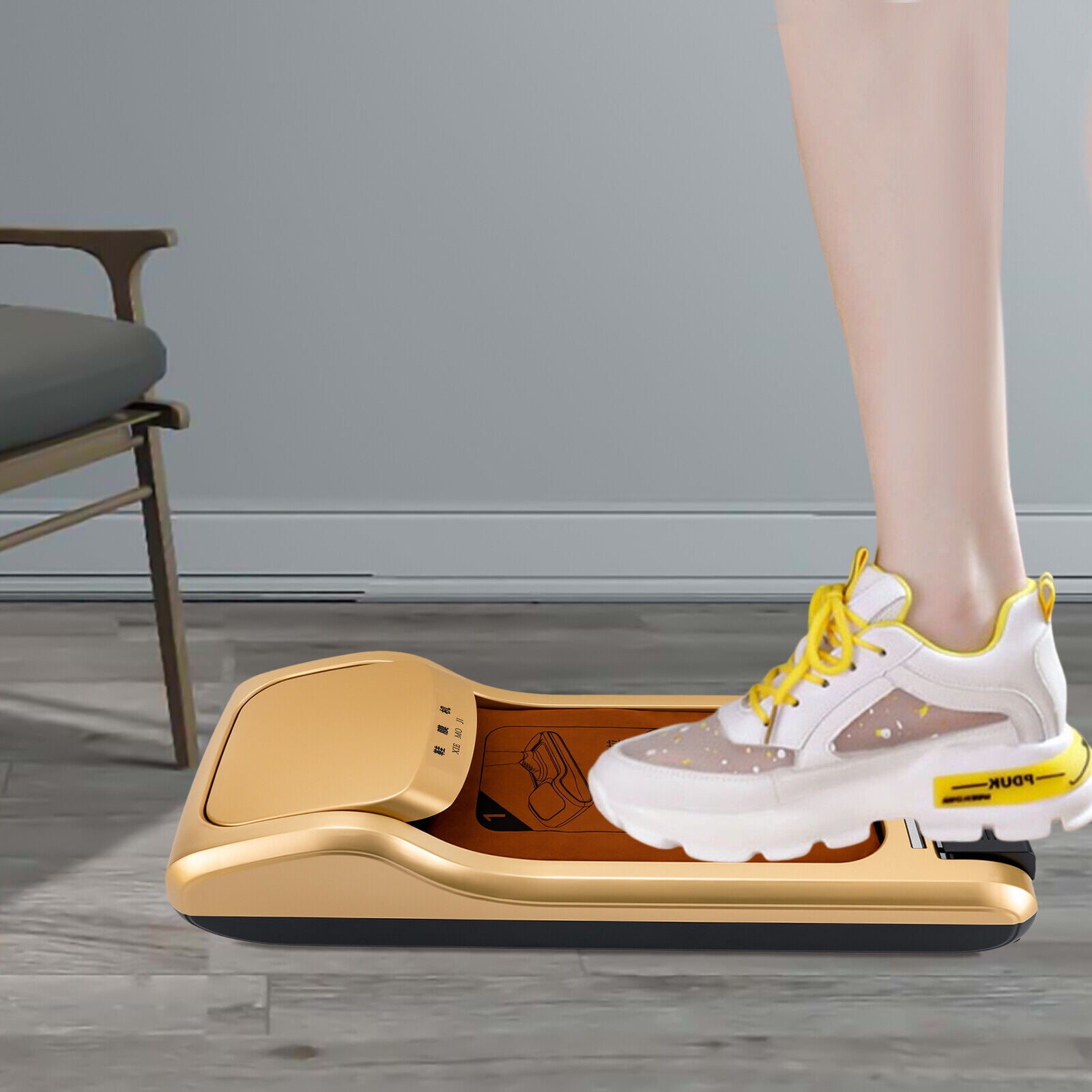 Miumaeov Disposable Automatic Shoe Film Machine Shoe Cover Dispenser ...